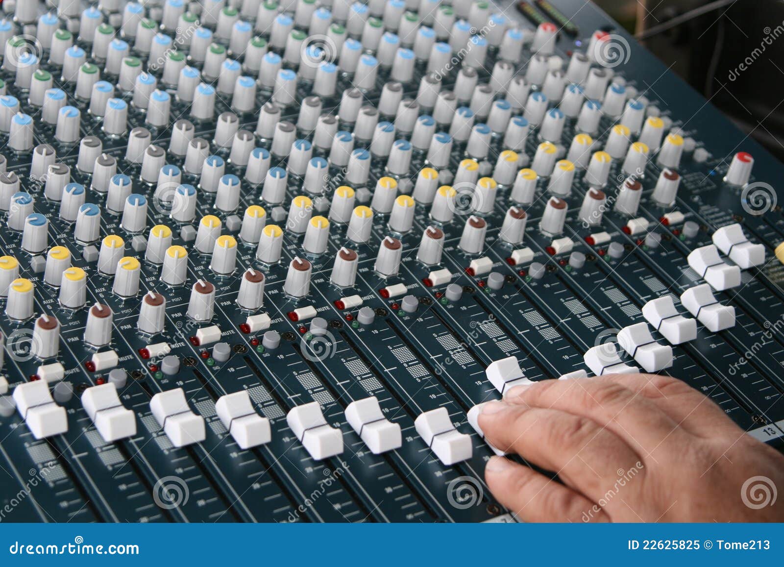 Sound board stock image. Image of board, music, electronic - 22625825