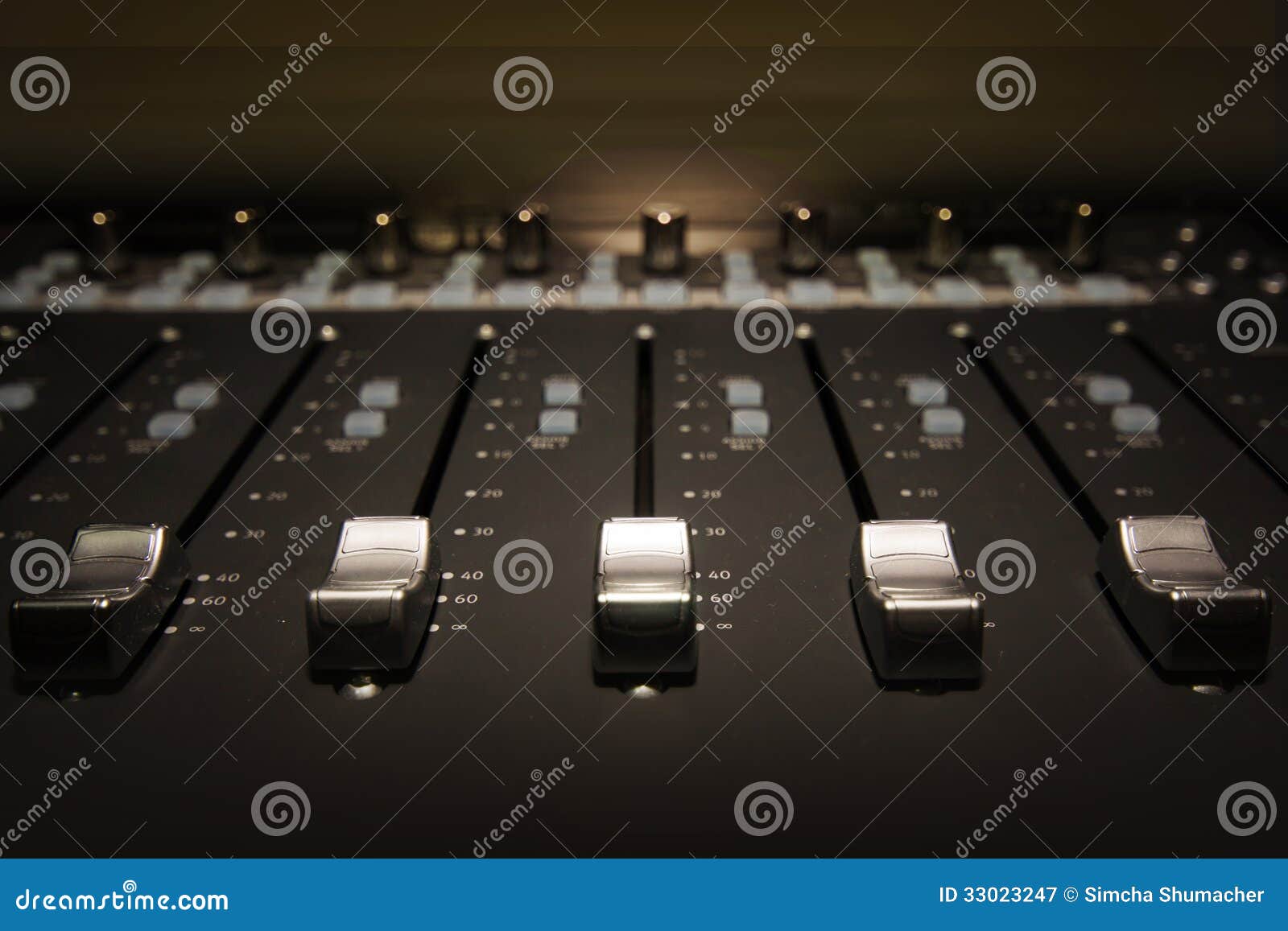 Sound Board stock image. Image of audio, occupation, equipment - 33023247