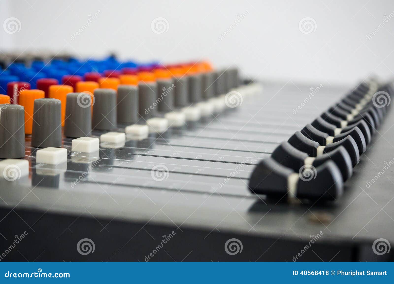 Sound Board - Stock Image stock photo. Image of audio - 40568418