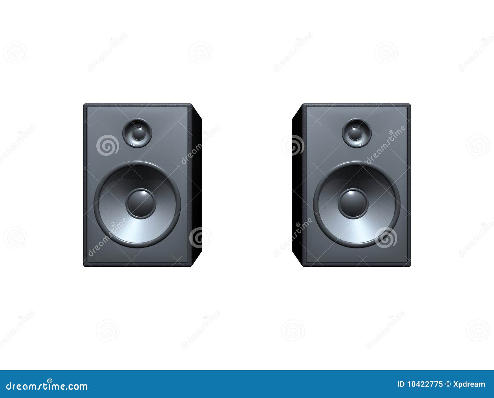 Sound box stock illustration. Illustration of instrument - 10422775