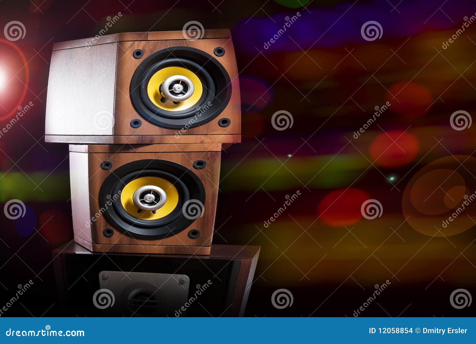 Sound check stock photo. Image of electronics, nightclub - 12058854