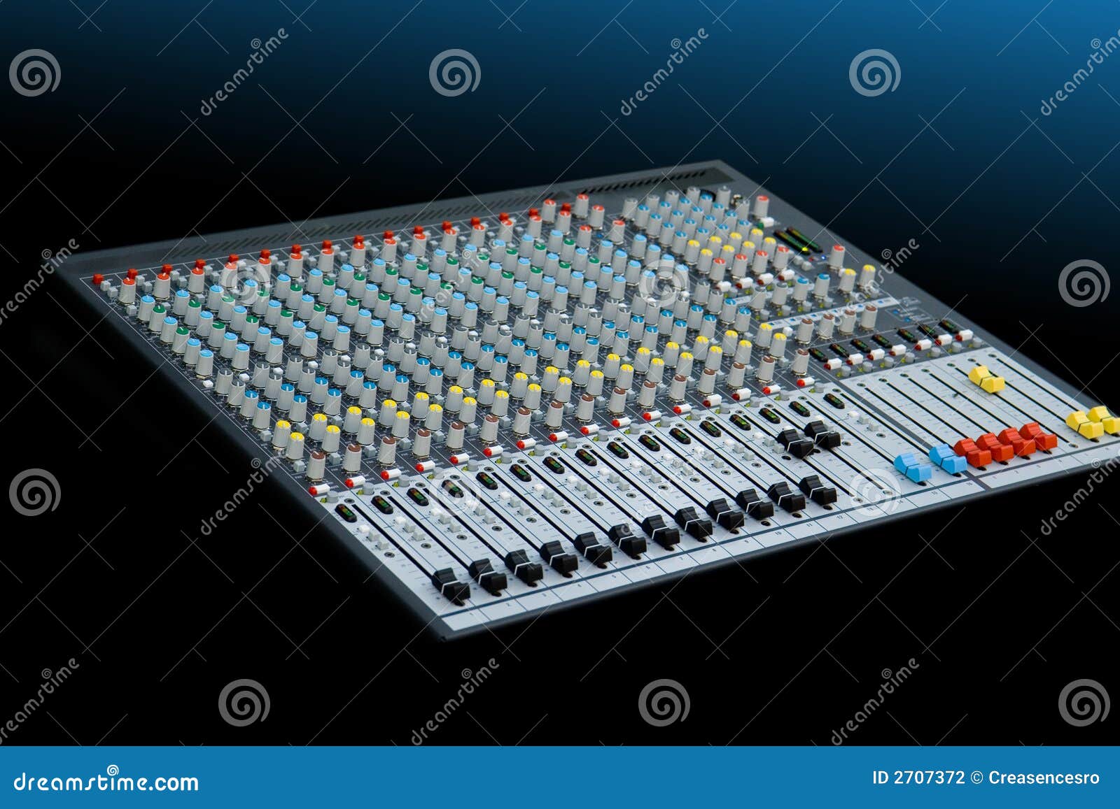 Sound device stock photo. Image of blackboard, controls - 2707372