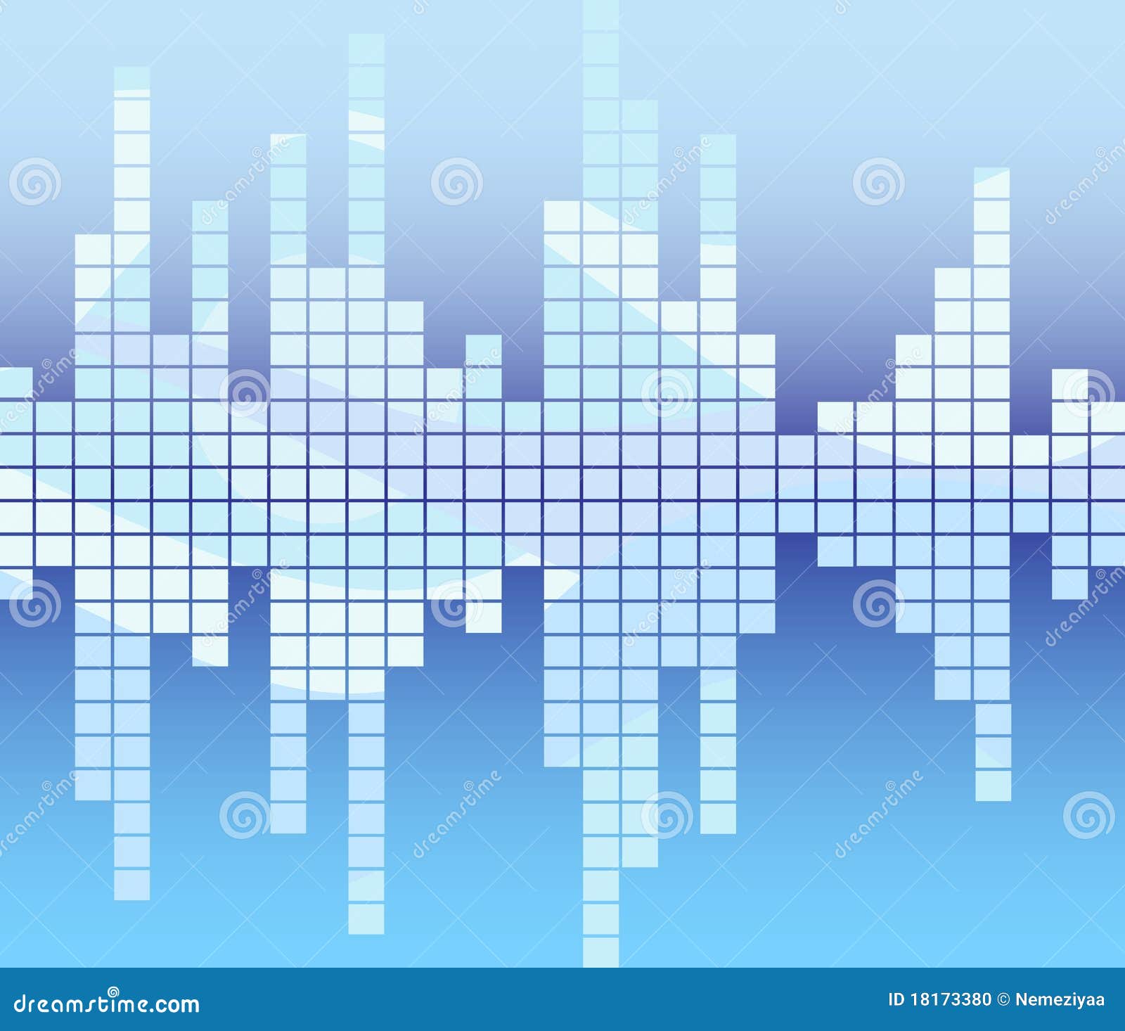 Sound Diagram LP Cartoon Vector | CartoonDealer.com #298766991