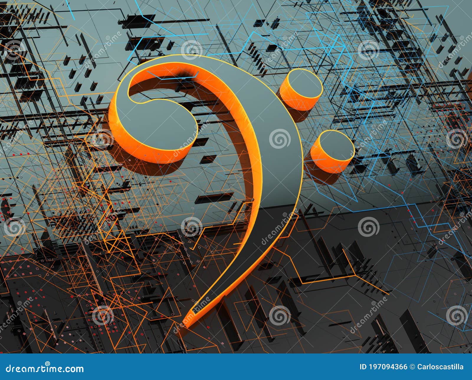 Sound Engineering and Create Music Design Stock Illustration ...