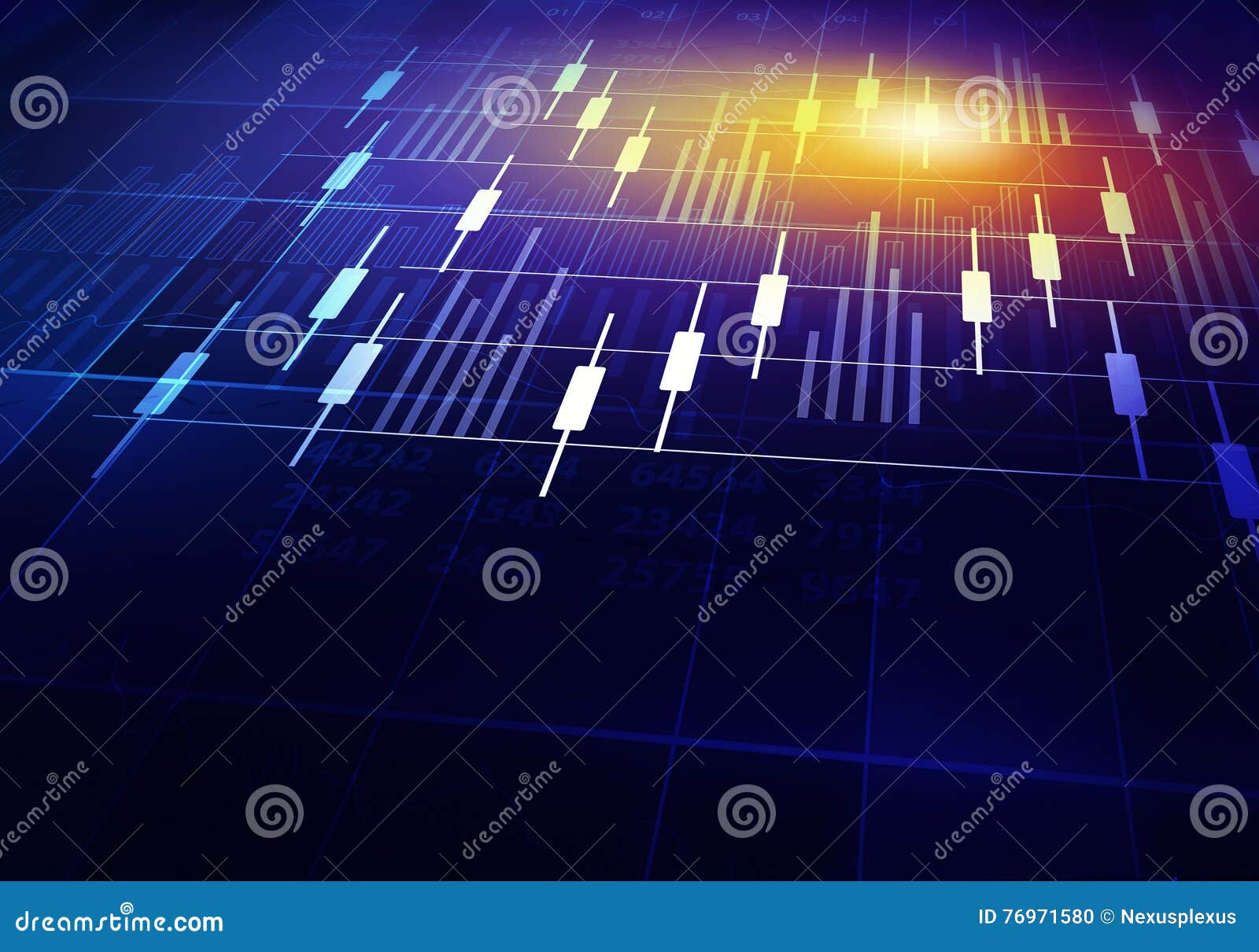 Sound Equalizer Background . Mixed Media Stock Illustration ...