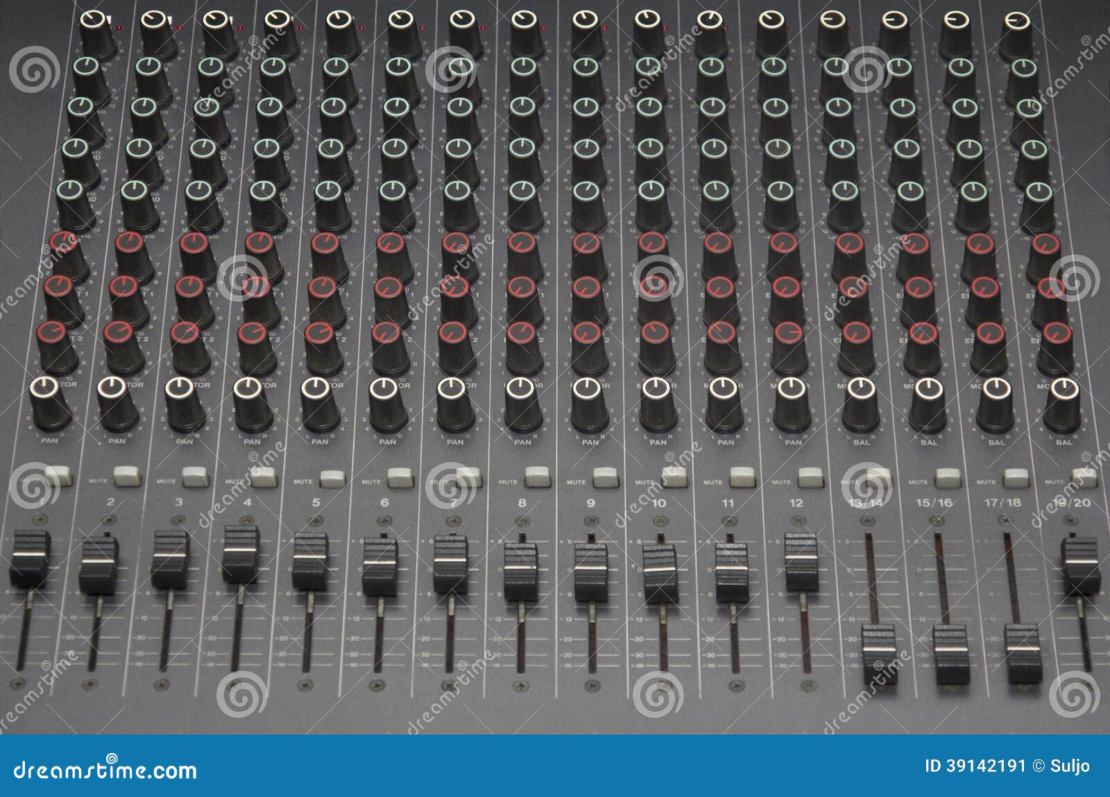 Sound equalizer stock image. Image of mixer, mastering - 39142191