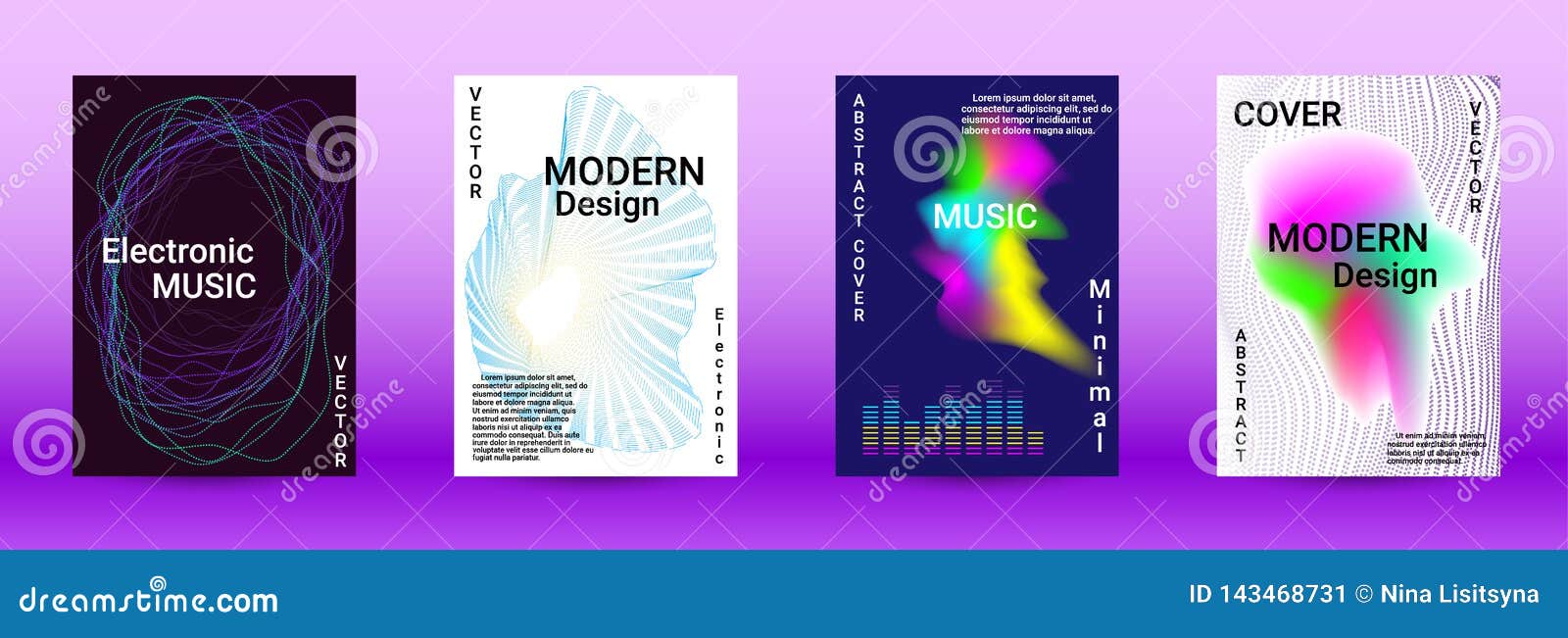 Sound flyer stock vector. Illustration of design, banner - 143468731