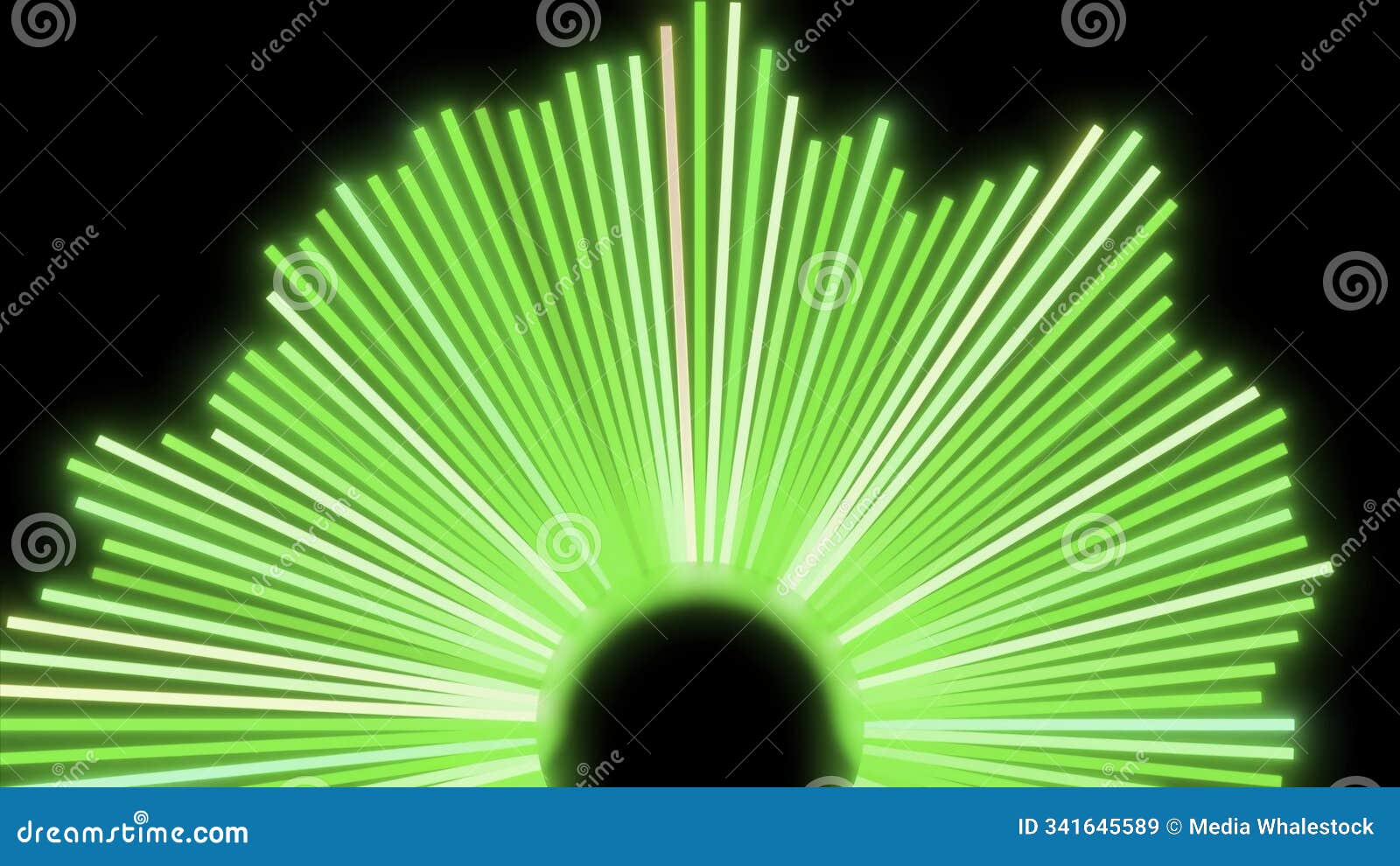 Sound Graphic Equalizer Flashing Lights, Seamless Loop. Design. Display ...