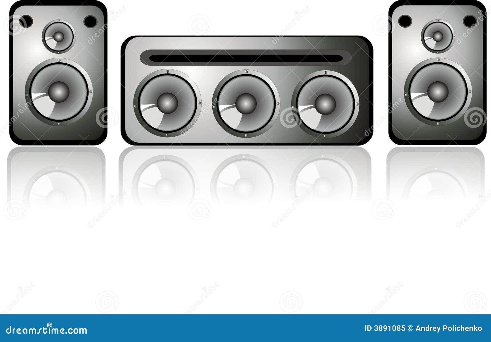 Sound gun stock illustration. Illustration of stereo, party - 3891085