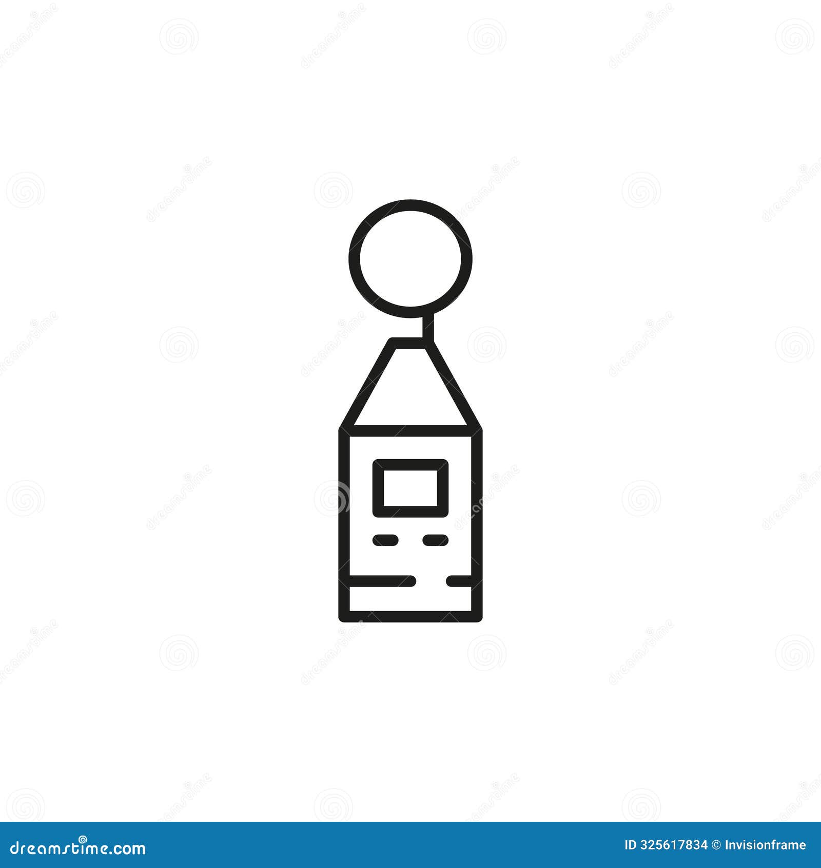 Sound level meter icon stock illustration. Illustration of measuring ...