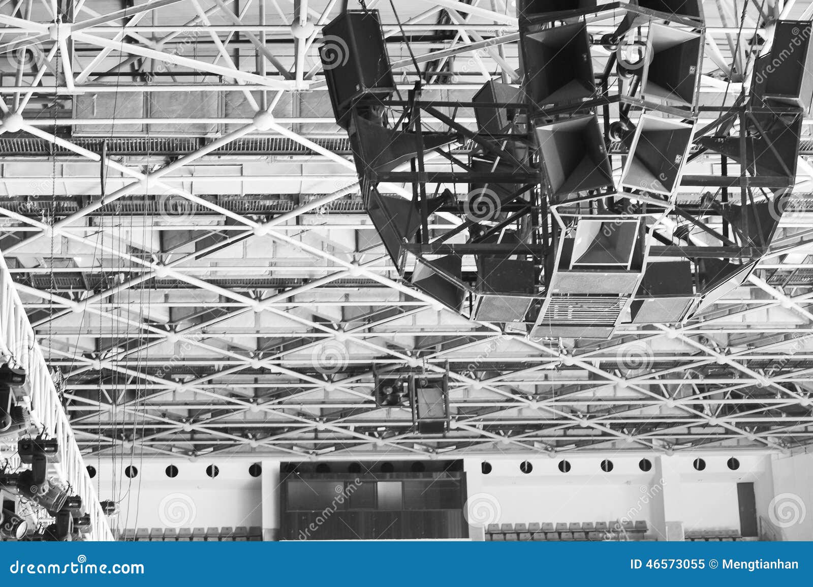 Sound and Lighting Equipment Stock Image - Image of cheng, filled: 46573055