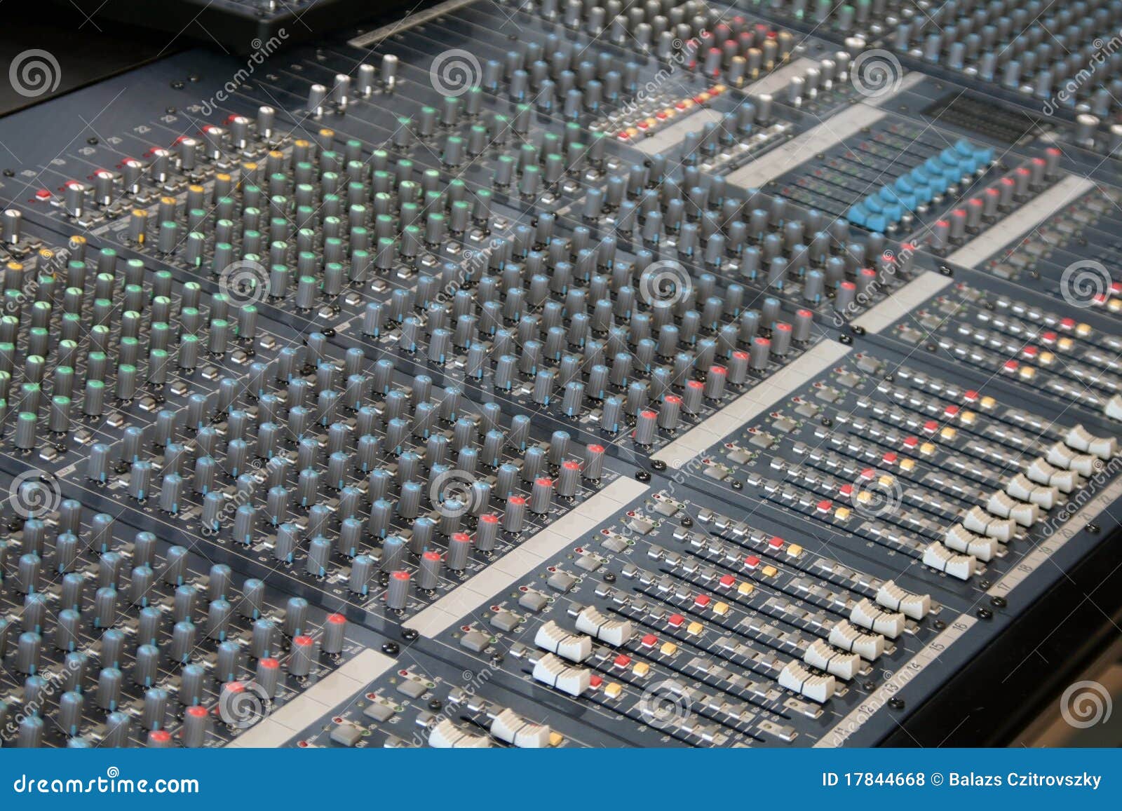 Sound mixer stock photo. Image of volume, sound, modern - 17844668