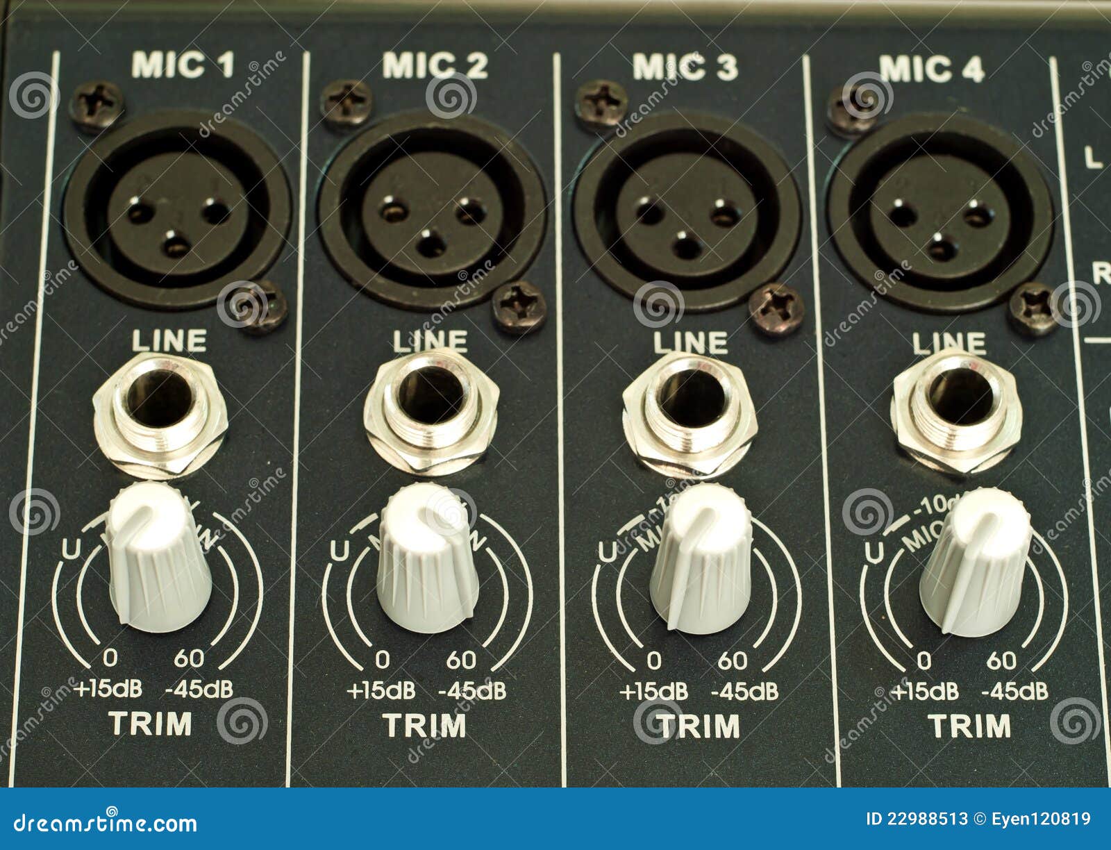 Sound mixer stock image. Image of instrument, karaoke - 22988513