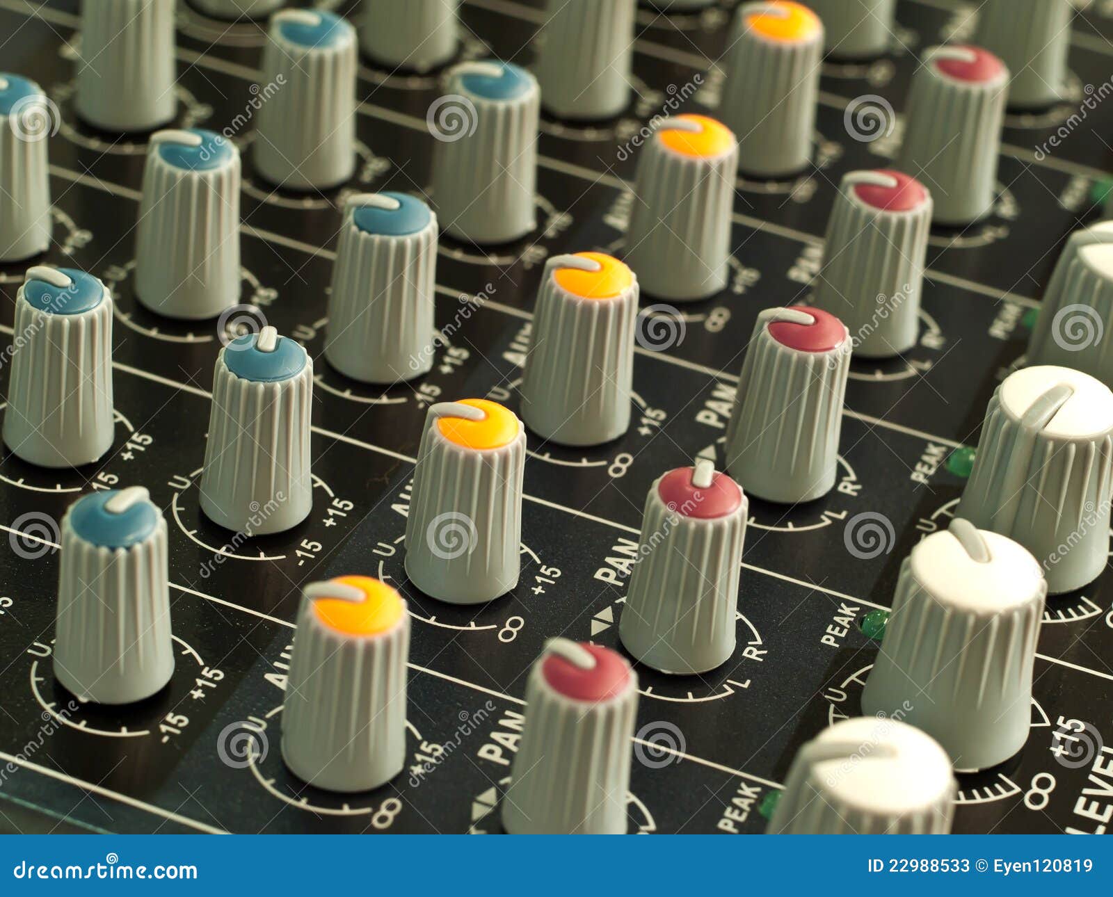 Sound mixer stock image. Image of analog, acoustic, effect - 22988533