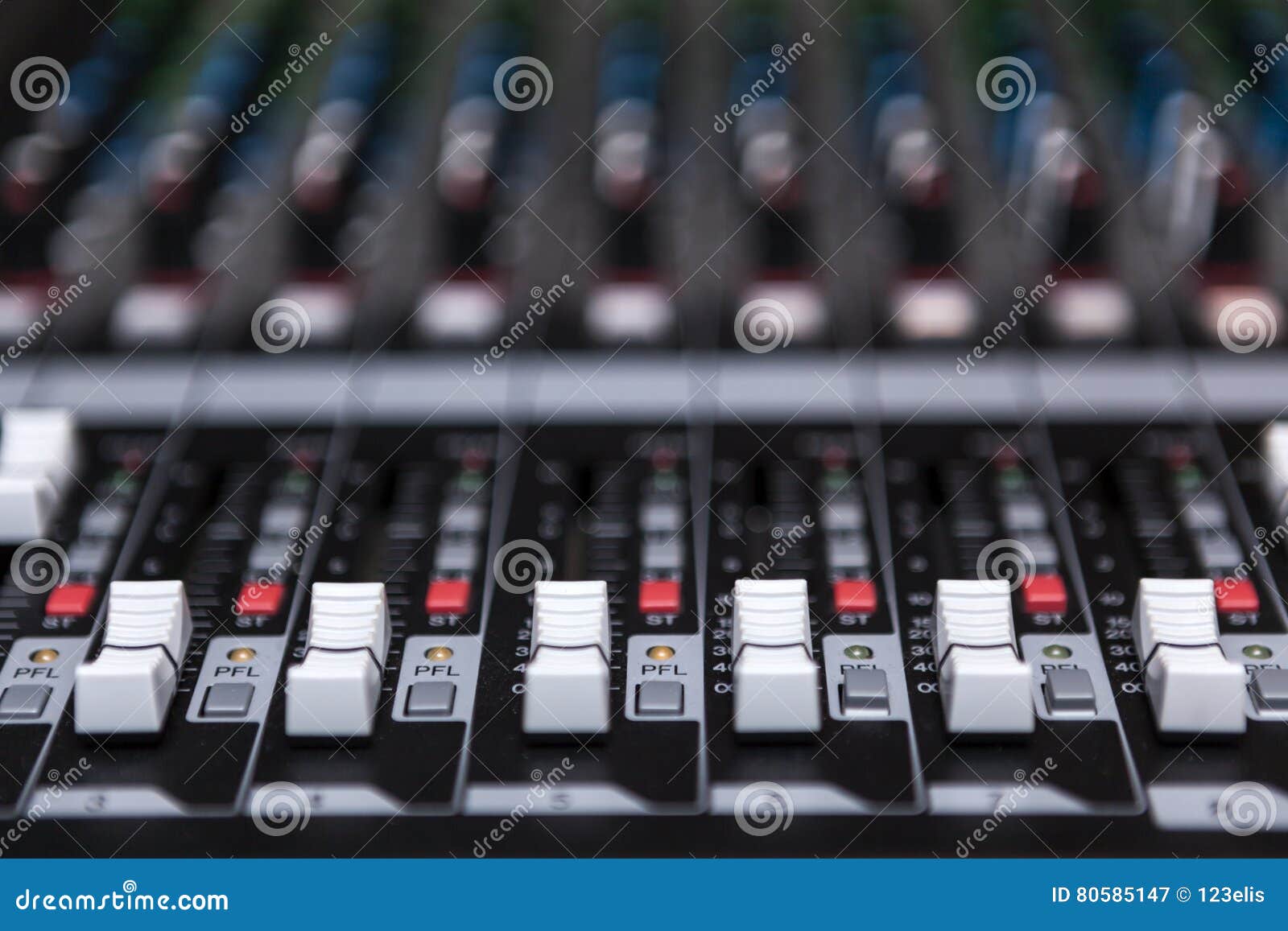 Sound Mixer stock image. Image of sound, production, mixer - 80585147
