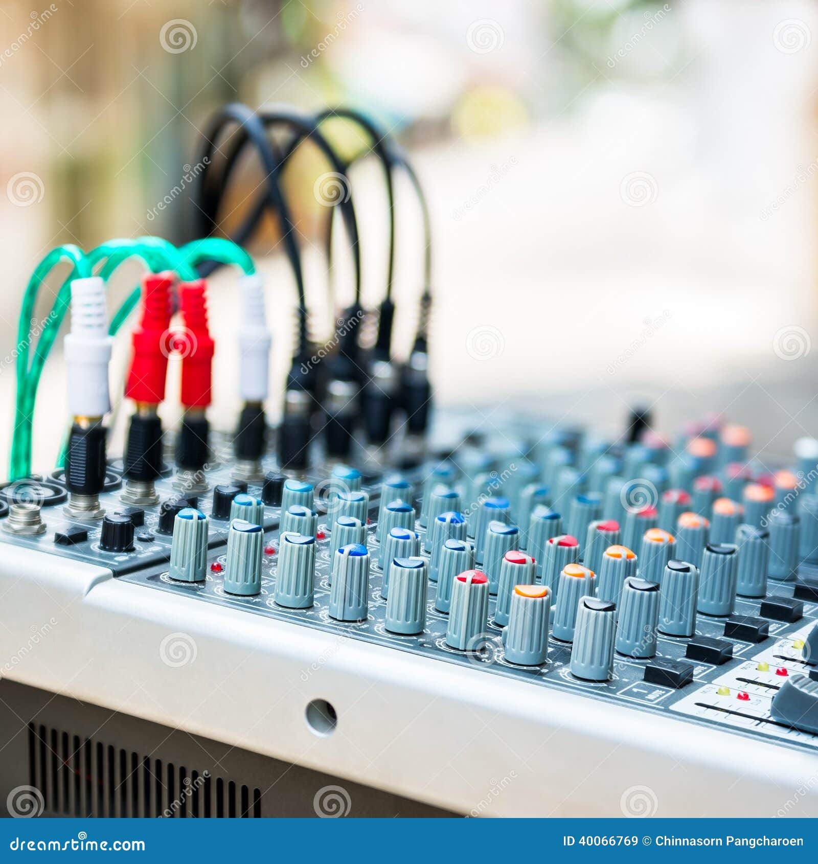 Sound mixer stock image. Image of fade, musician, electric - 40066769