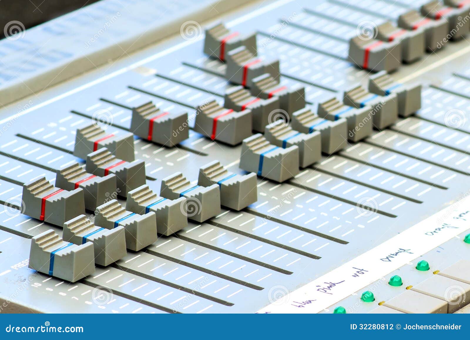 Sound mixer stock photo. Image of mixing, frequency, club - 32280812