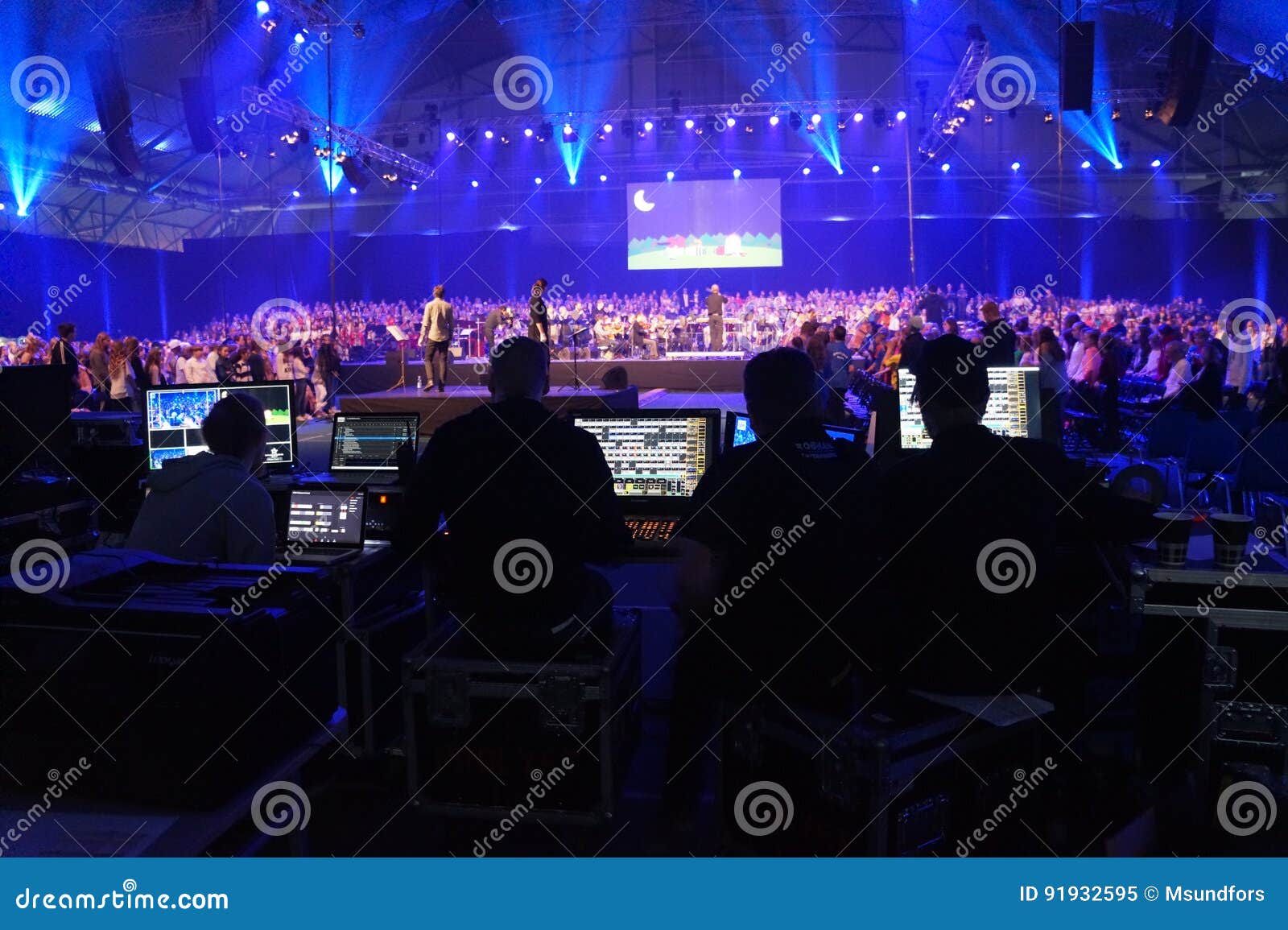 Sound mixers editorial image. Image of microphones, electric - 91932595