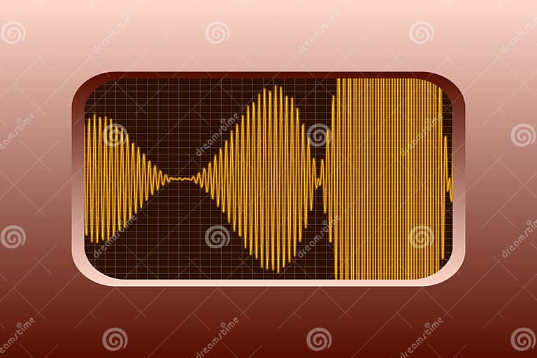 Sound Modulation stock vector. Illustration of mechanic - 280249629