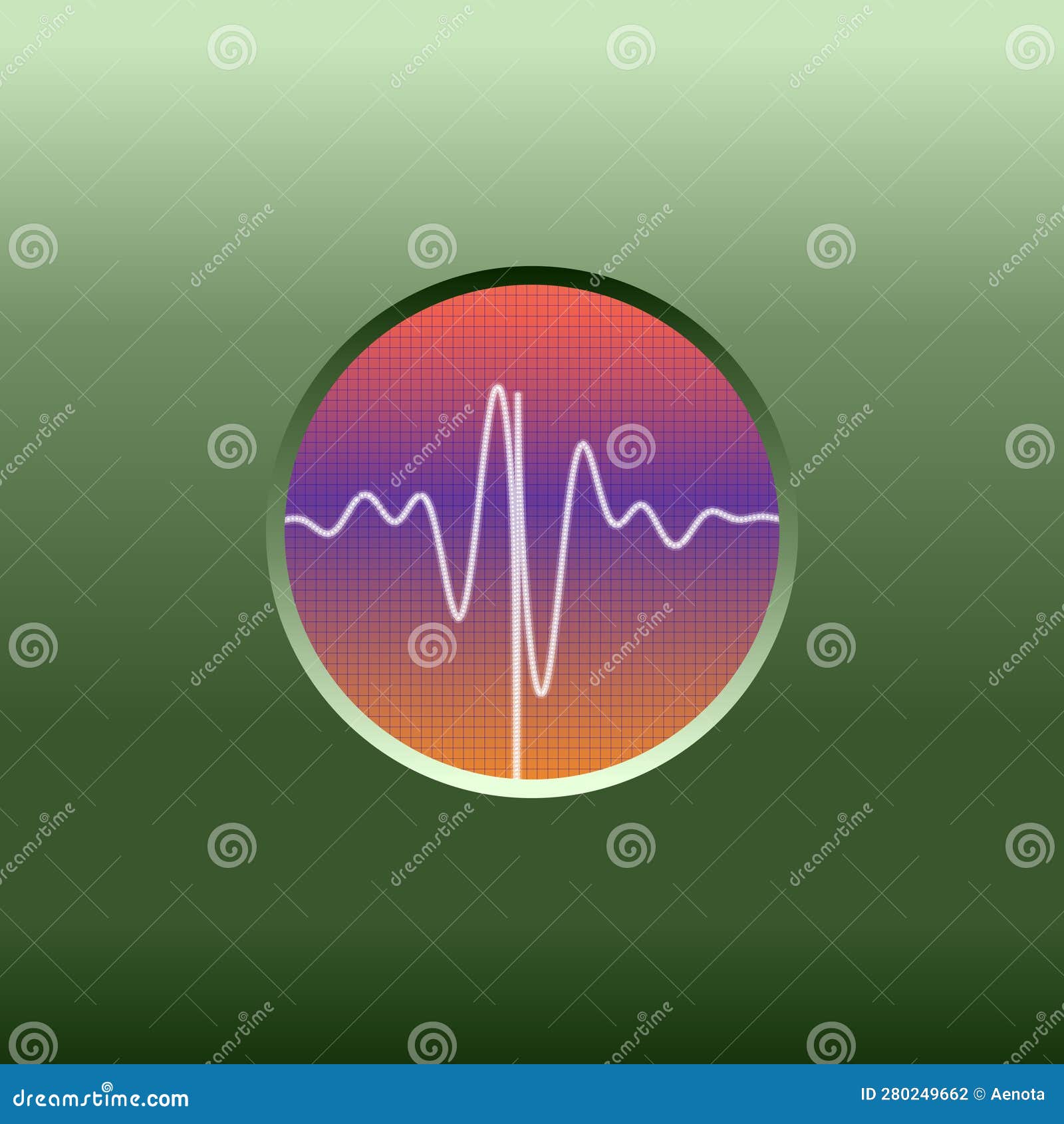 Sound Modulation stock vector. Illustration of mechanic - 280249662