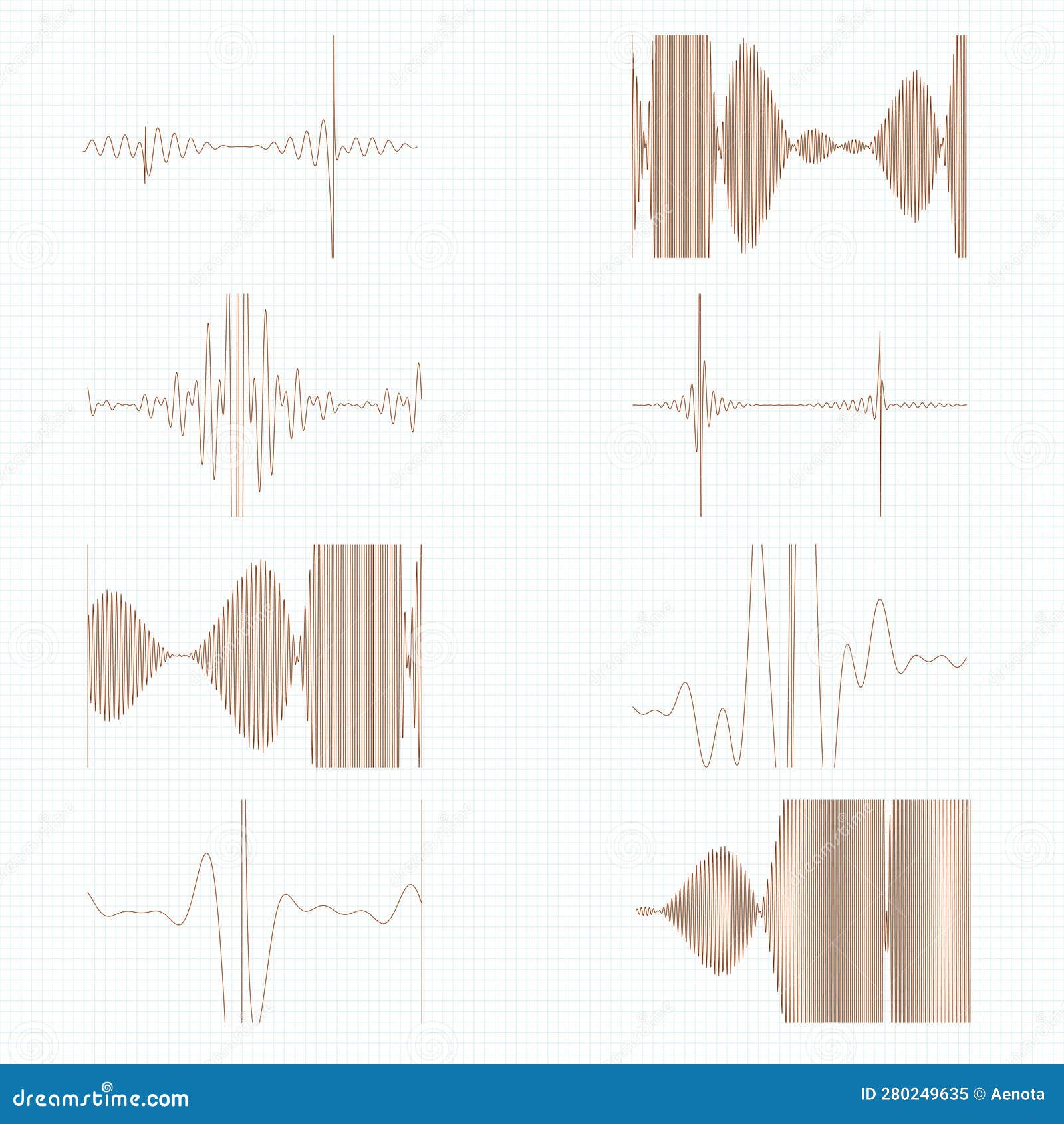 Sound Modulation Cartoon Vector | CartoonDealer.com #280249657