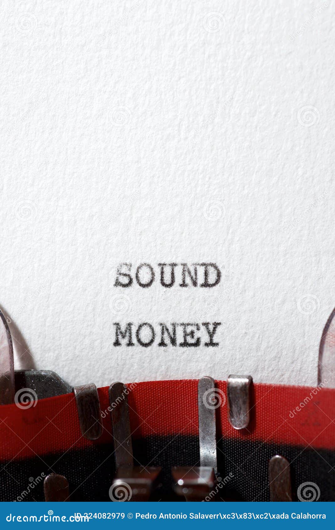 Sound money concept stock image. Image of aspiration - 224082979