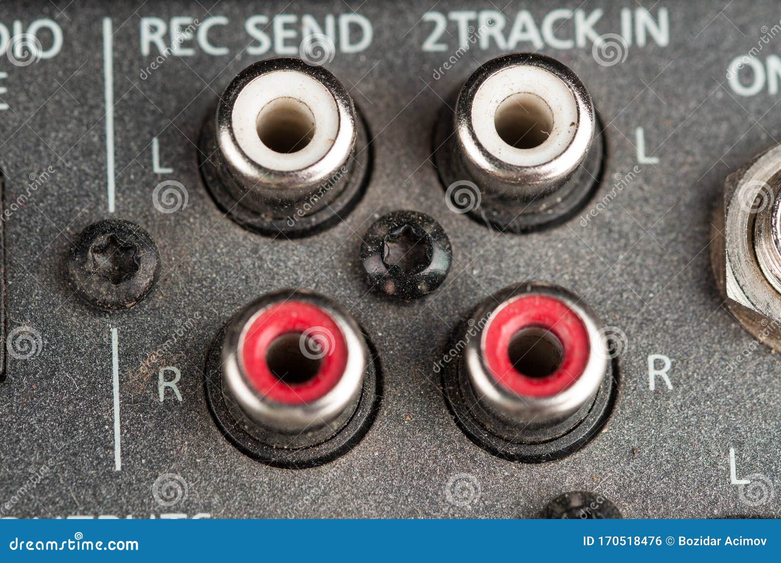 Sound Music Mixer Control Panel.Buttons on Mixer Stock Photo - Image of ...