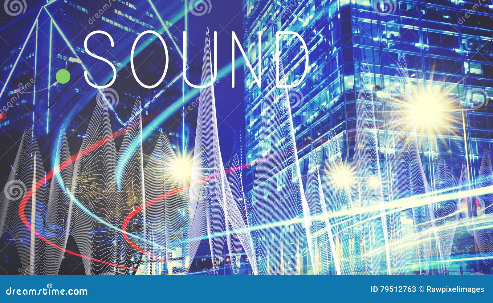 Sound Music Wave Melody Graphic Concept Stock Image - Image of emotions ...