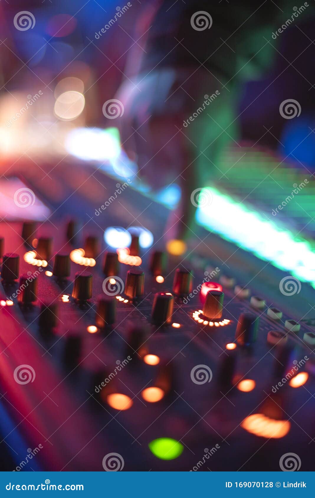Sound panel stock photo. Image of technology, equipment - 169070128