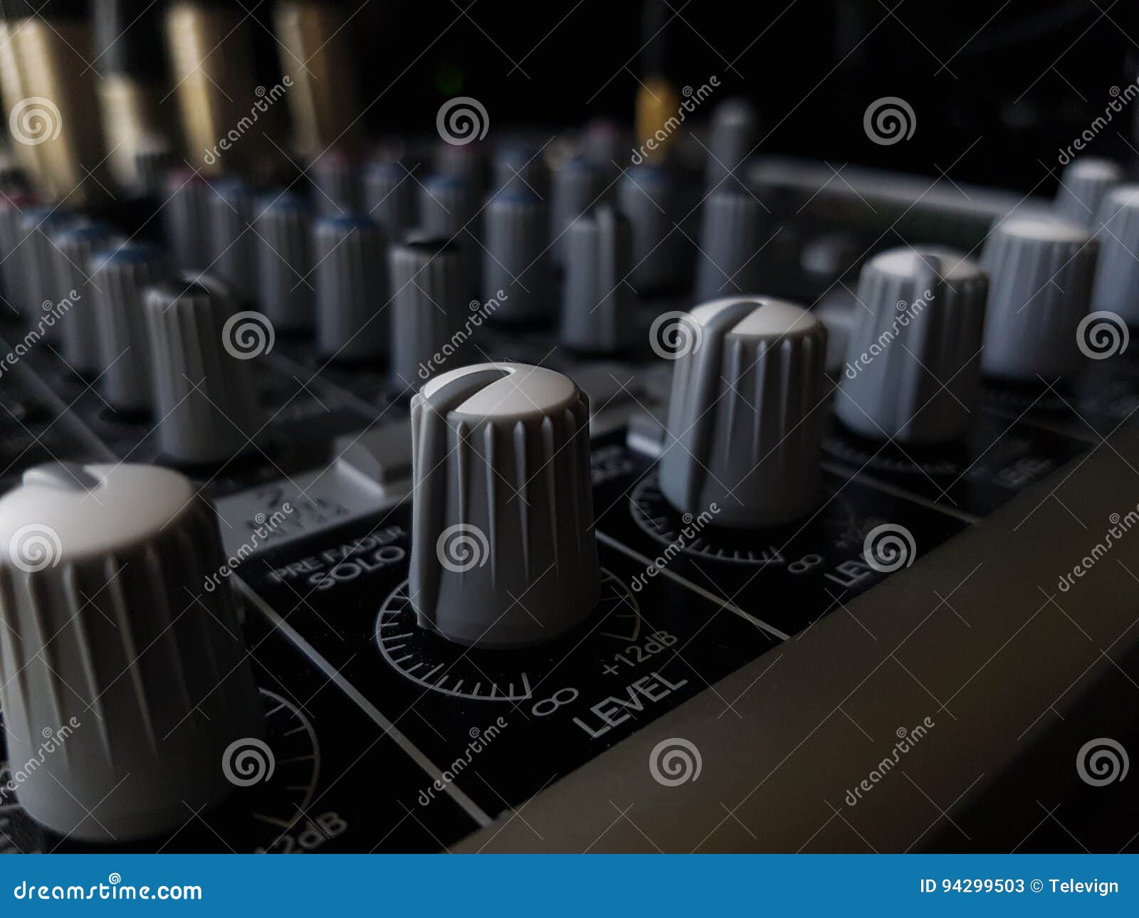 Sound Professional Control. Stock Image - Image of soundboard, panel ...