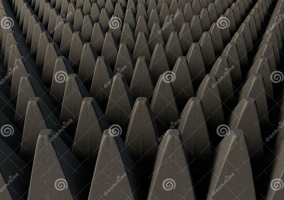 Sound Proof Foam stock illustration. Illustration of cubicle - 71713949