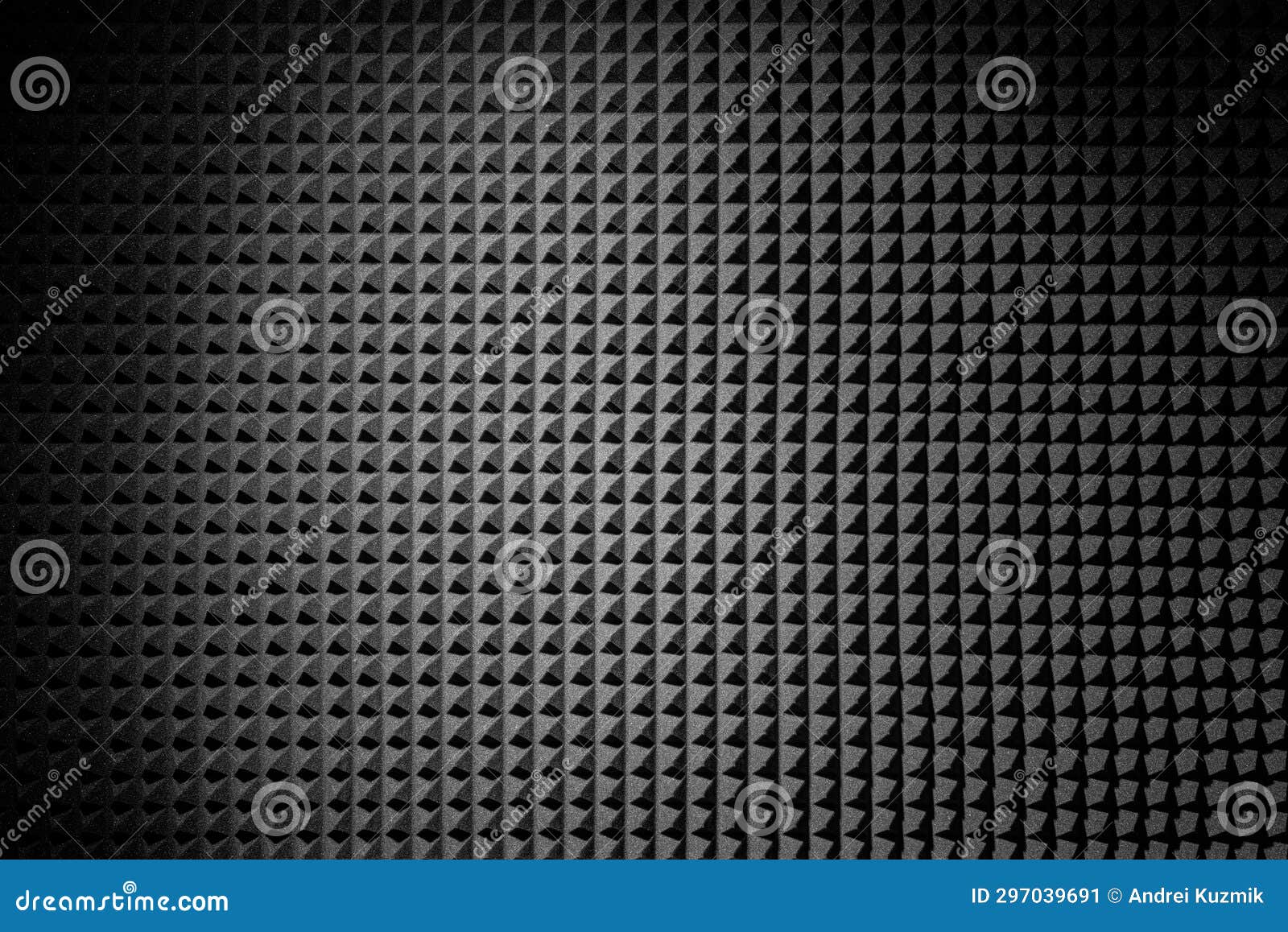 Sound Proof Panel of Pyramid Polyurethane Foam Pattern Texture ...