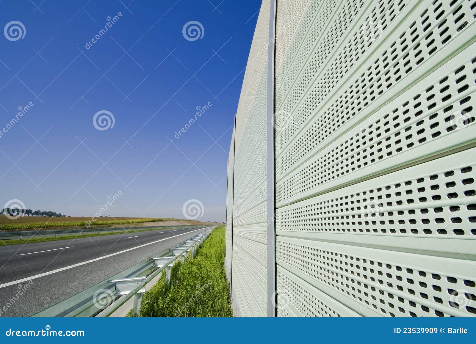 Sound protection walls stock image. Image of environment - 23539909