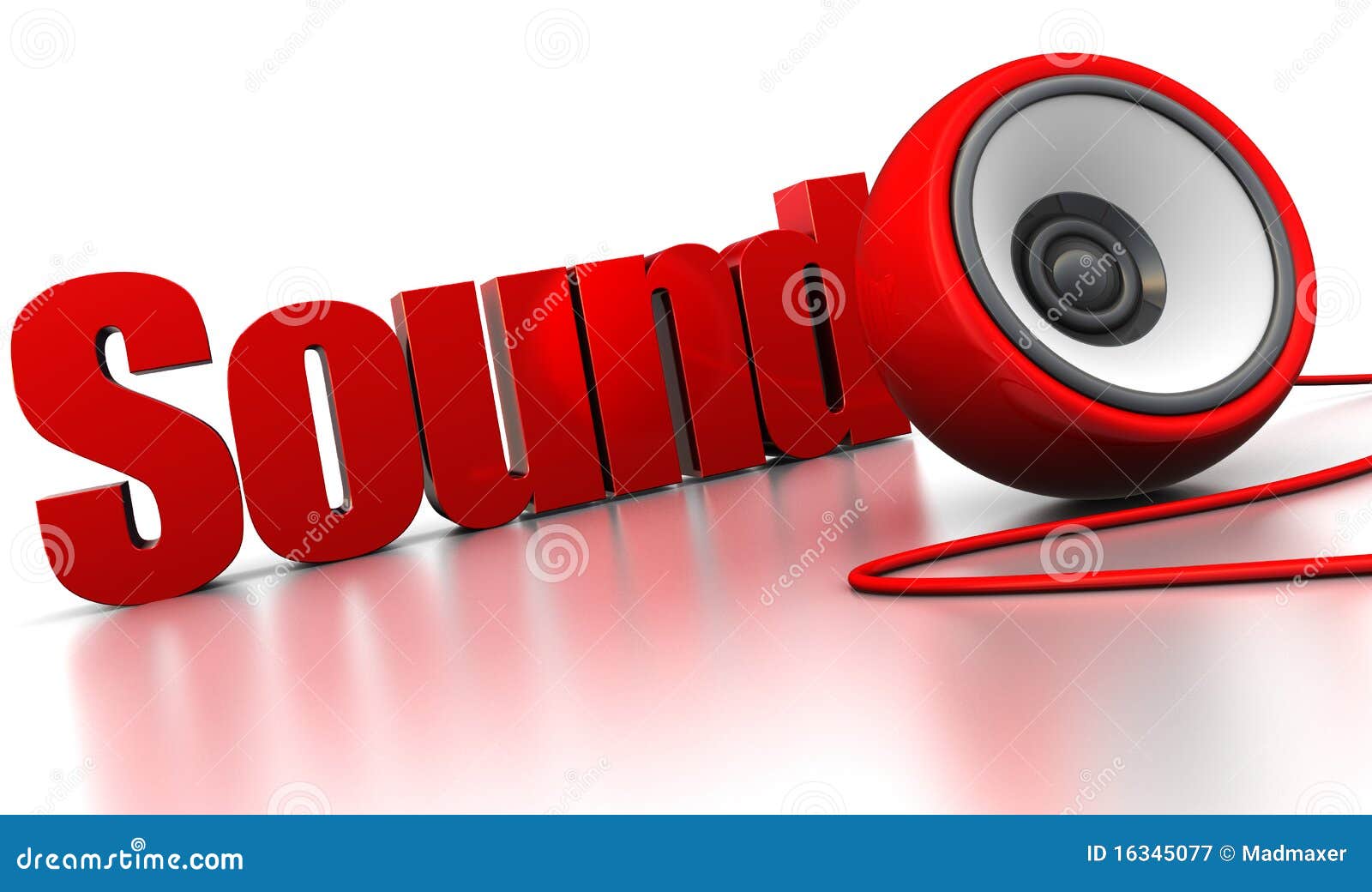 Sound sign stock illustration. Illustration of sound - 16345077