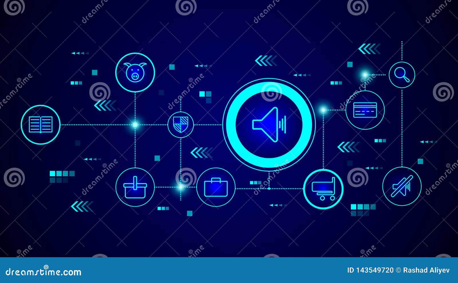 Sound Sign Icon. from Web Set Stock Illustration - Illustration of ...