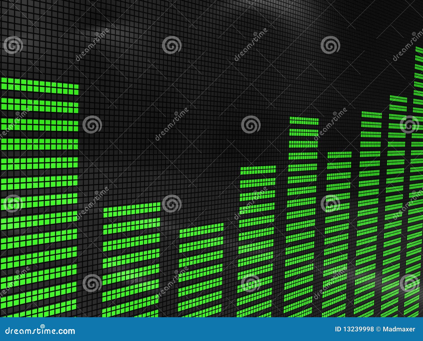 Sound Spectrum. Template, Logo, Brand, Label Or Sticker. Vector For ...