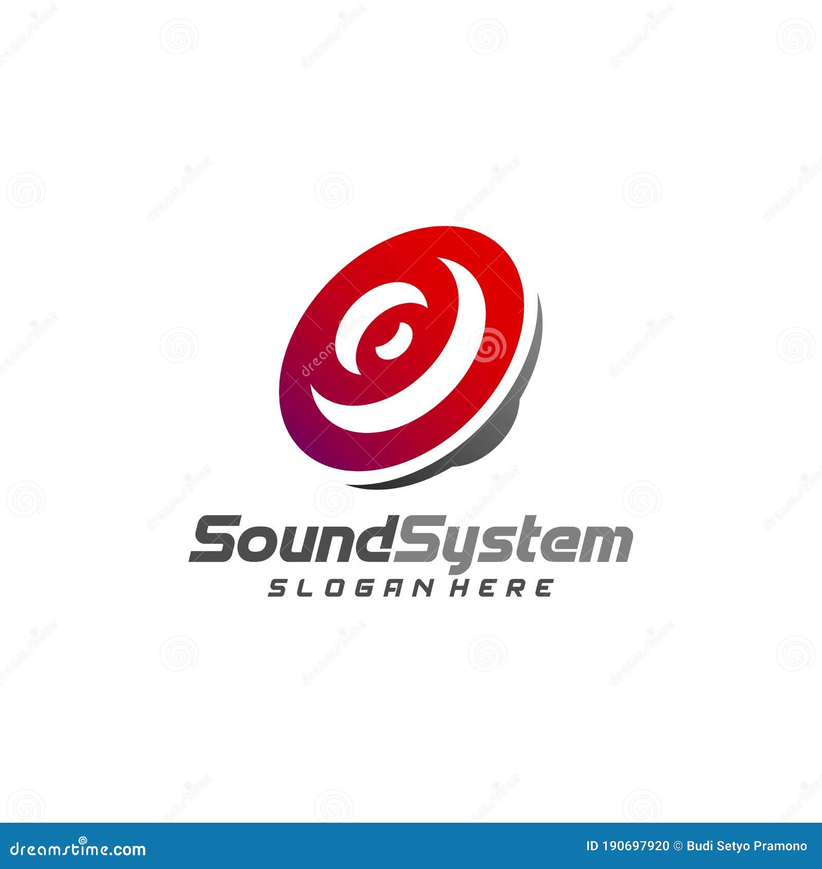 Sound System Logo Design Vector, Sound Logo Template, Concept Design ...