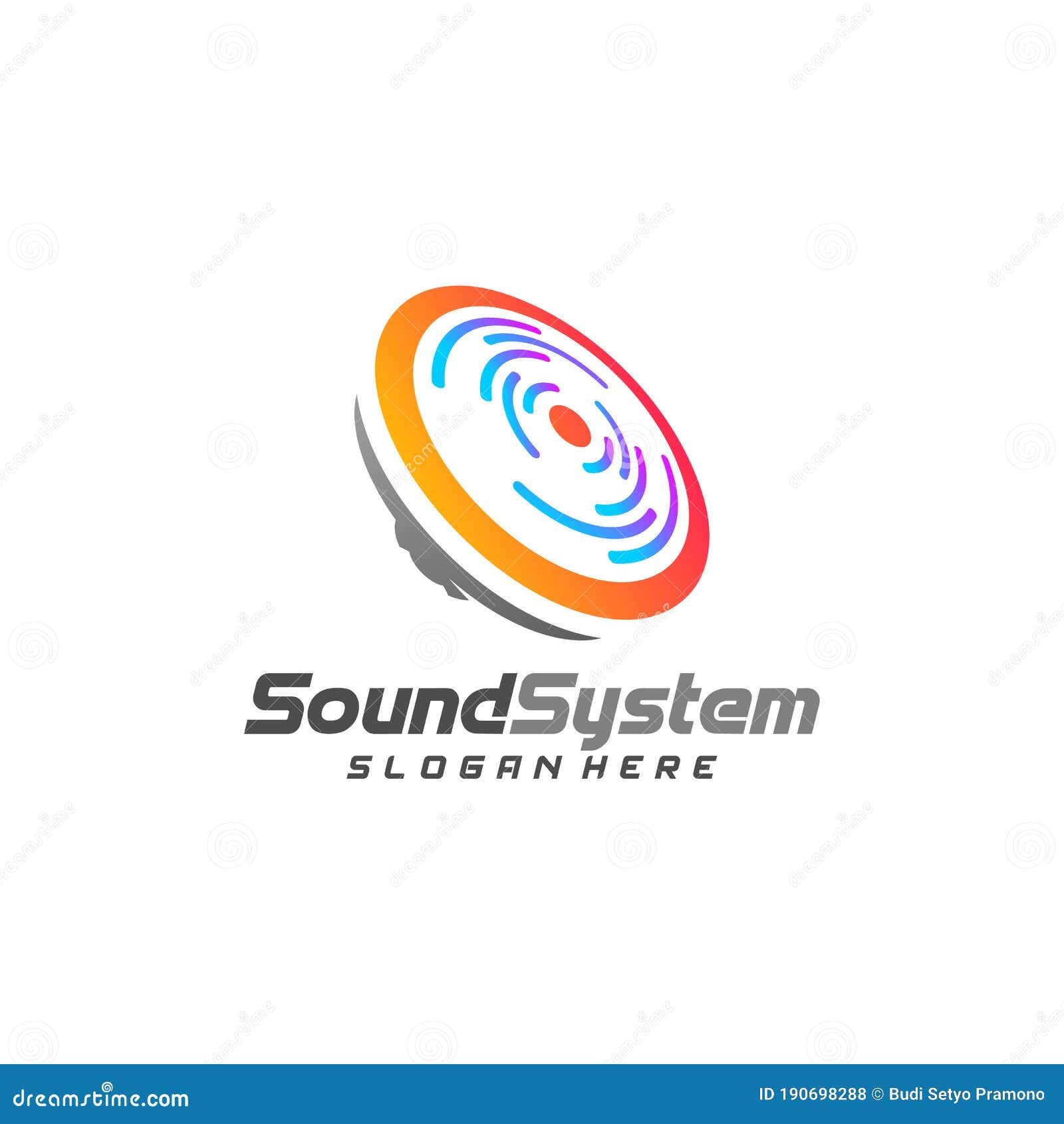 Sound System Logo Design Vector, Sound Logo Template, Concept Design ...