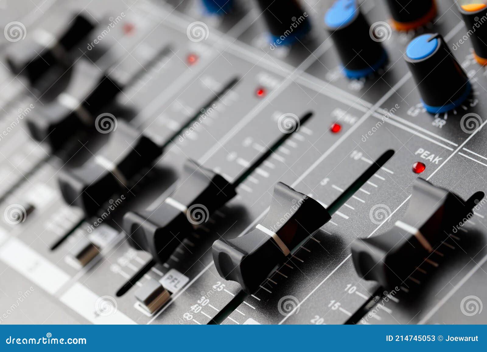 Sound tool stock image. Image of composer, broadcasting - 214745053
