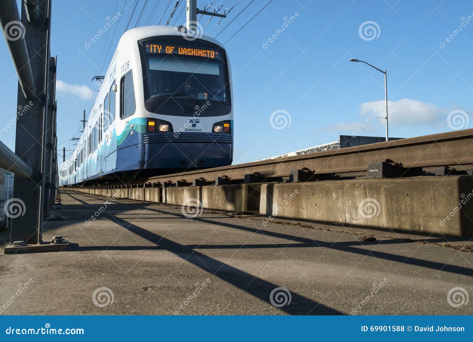 Sound Transit Link Light Rail Editorial Stock Photo - Image of ...