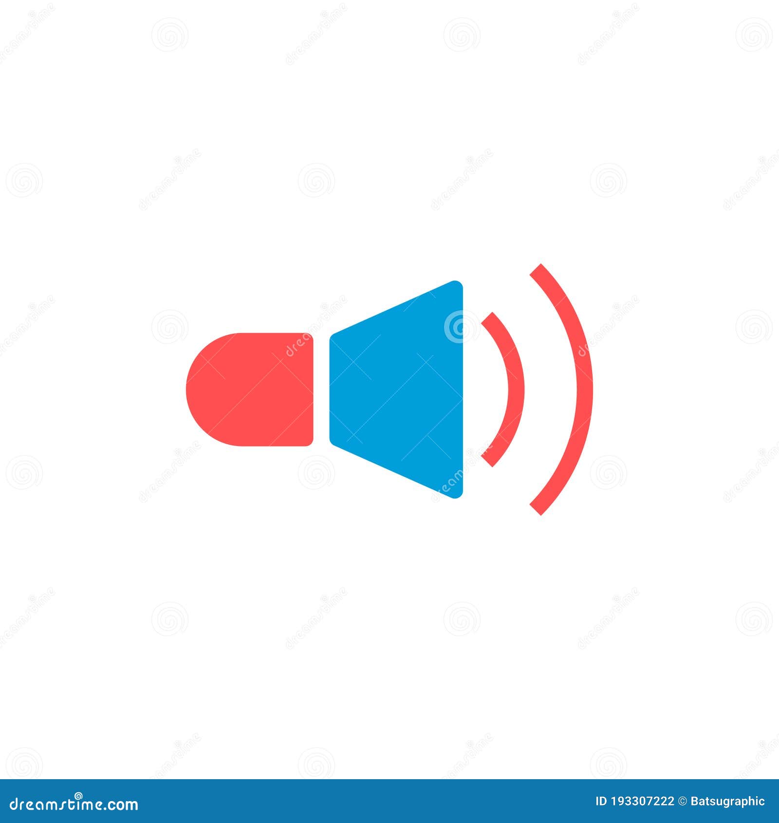 Sound Vector Icon Logo Design Stock Vector - Illustration of play ...