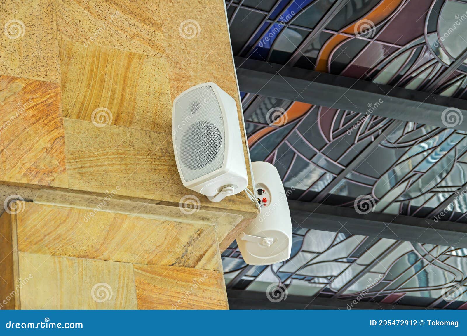 Sound Warning System in Emergency Situations. Civil Defense Stock Photo ...