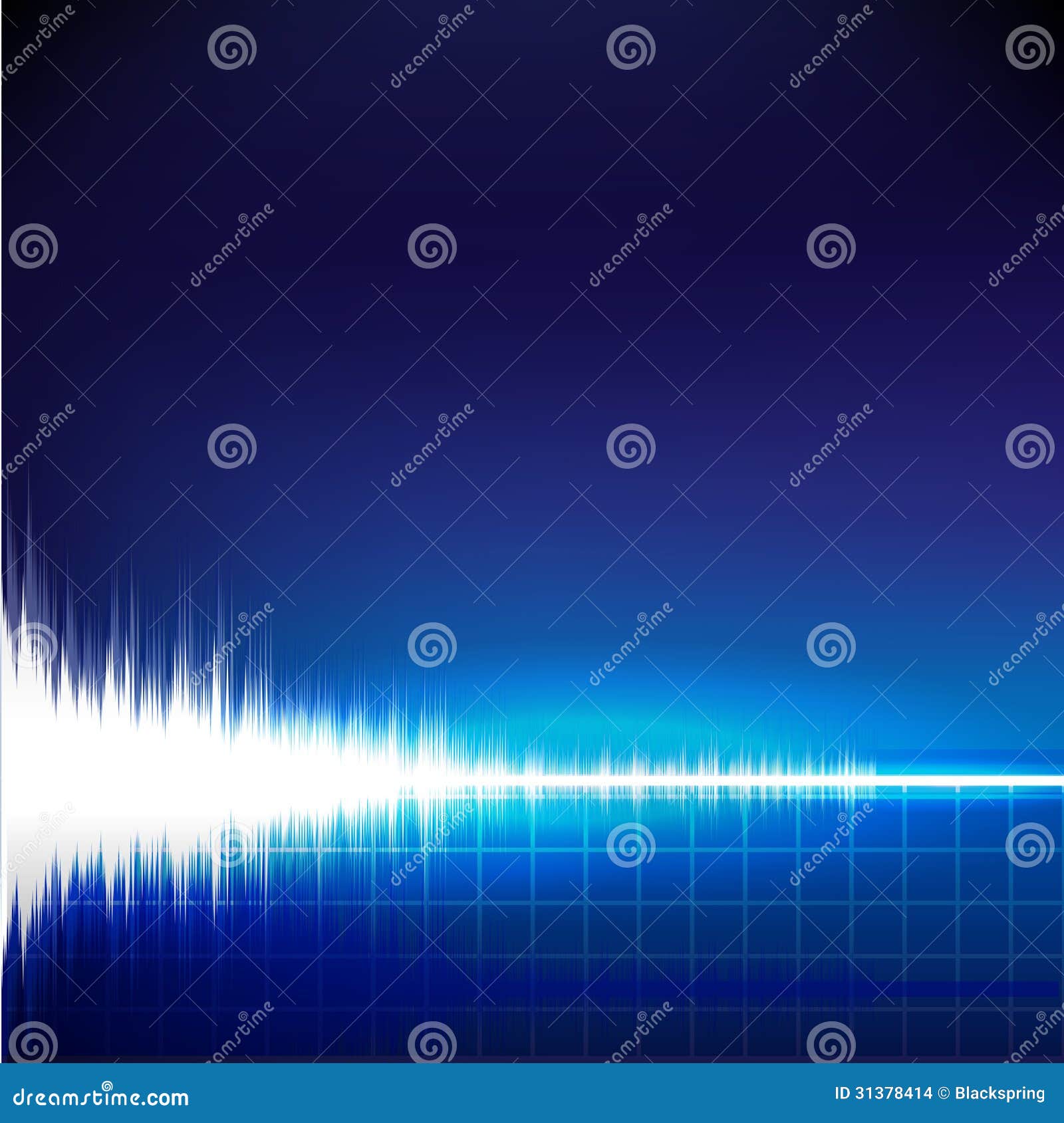 Sound Wave Abstract Background Stock Illustration - Illustration of ...