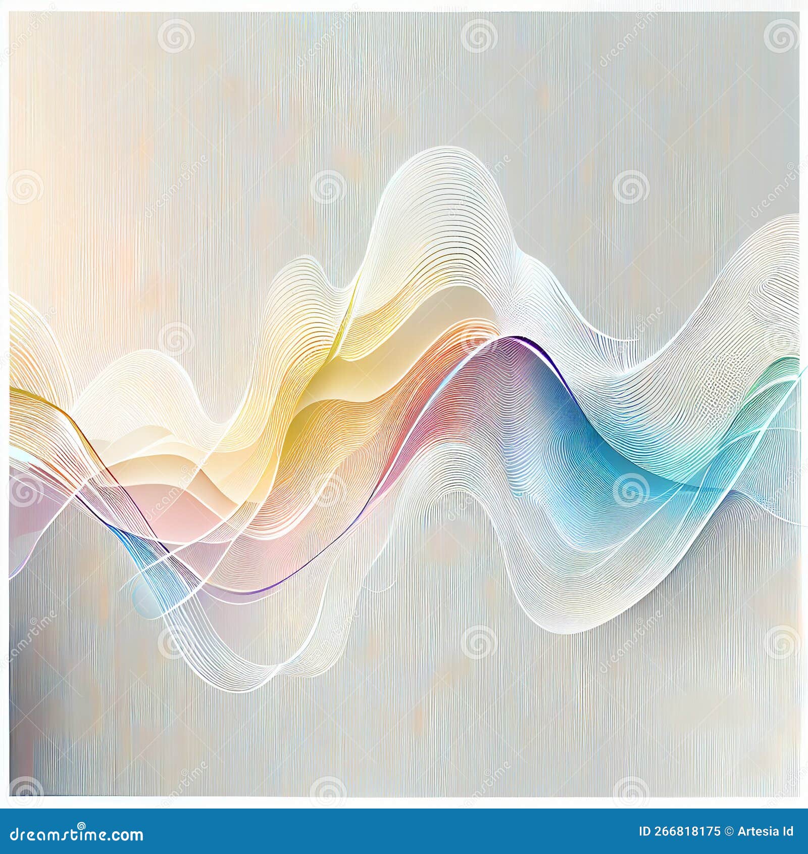 Sound Wave Abstract Vector Background Stock Illustration - Illustration ...