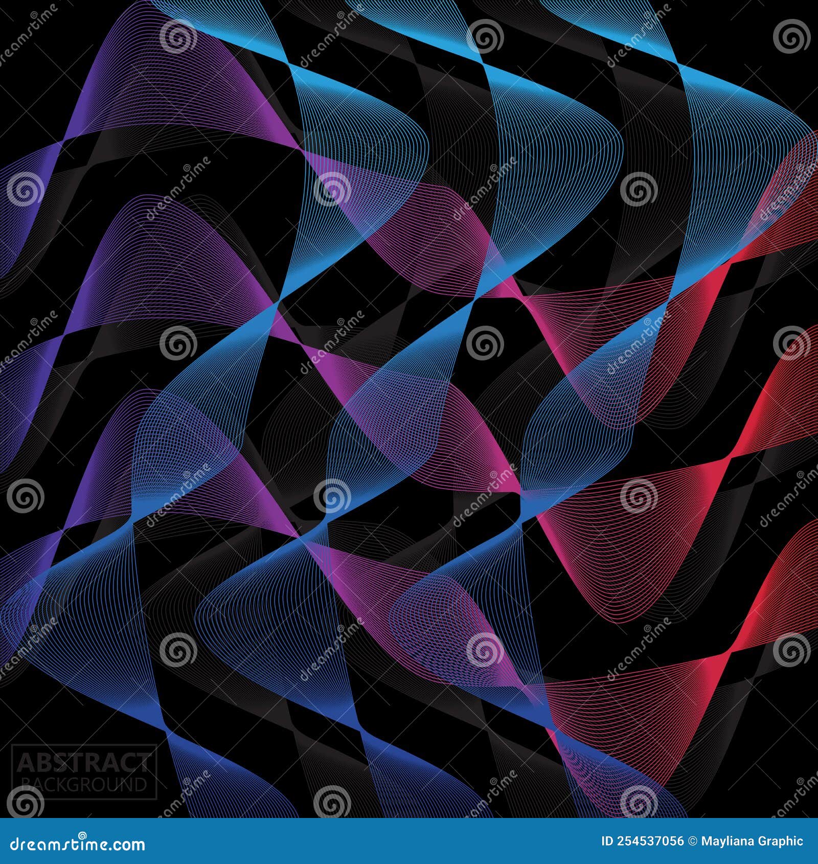 Sound Wave Background Design, Ultrasonic Gradient Wallpaper ...