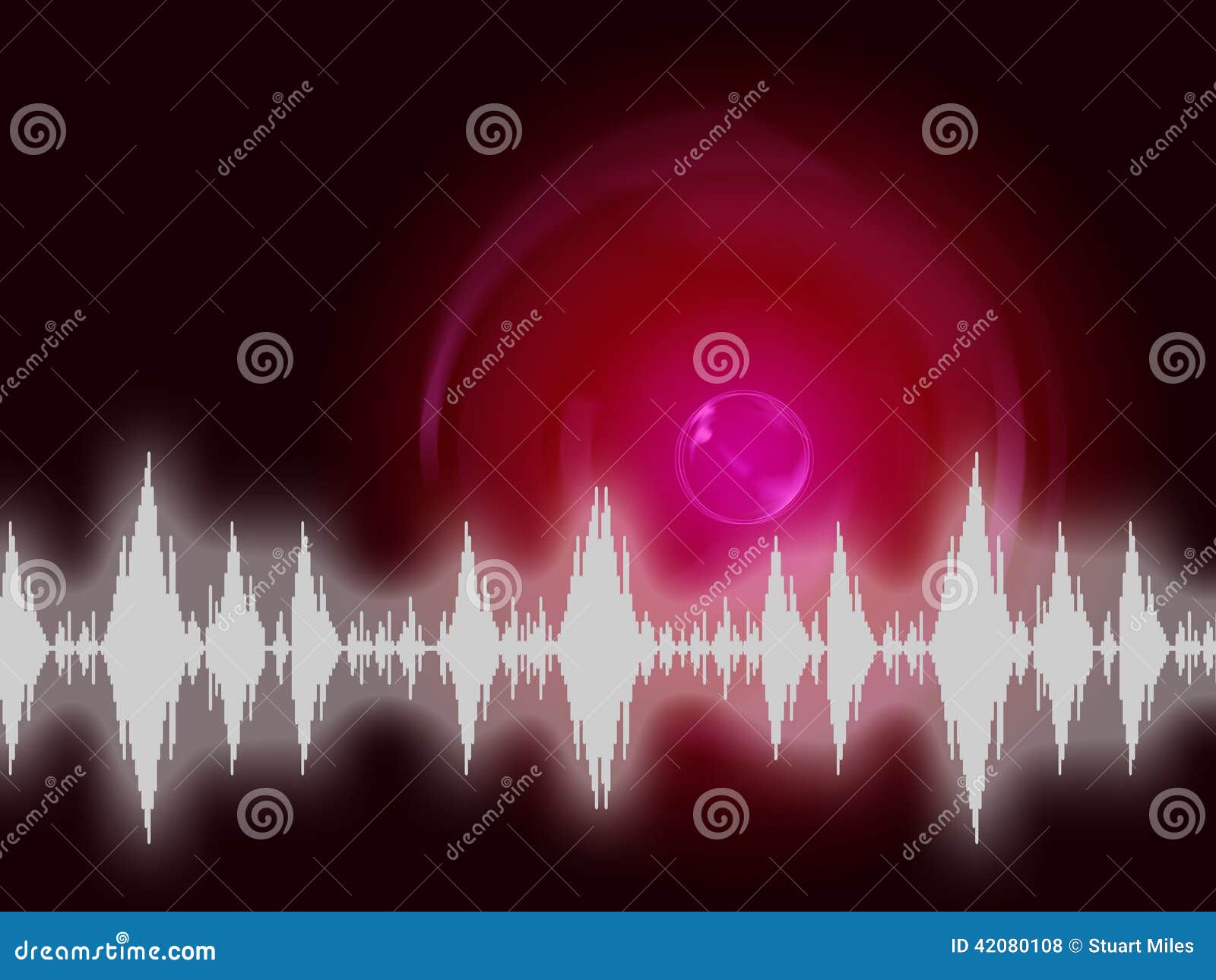 Audio, Frequency, Hertz, Sequence, Wave Infographics Template For ...