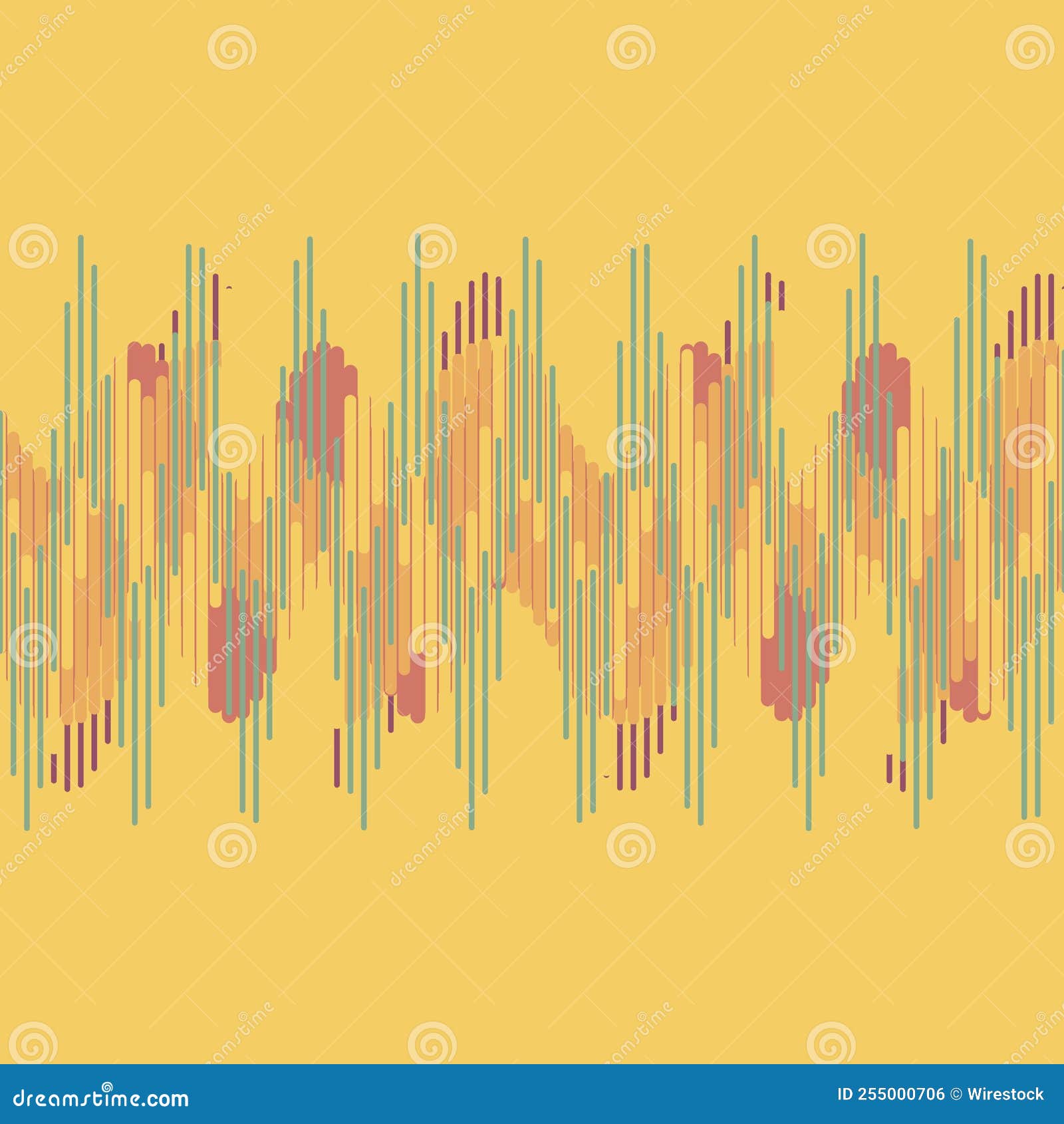 Sound Wave On A Black HUD Graphics Chart Or Waveform Of Multicolored ...