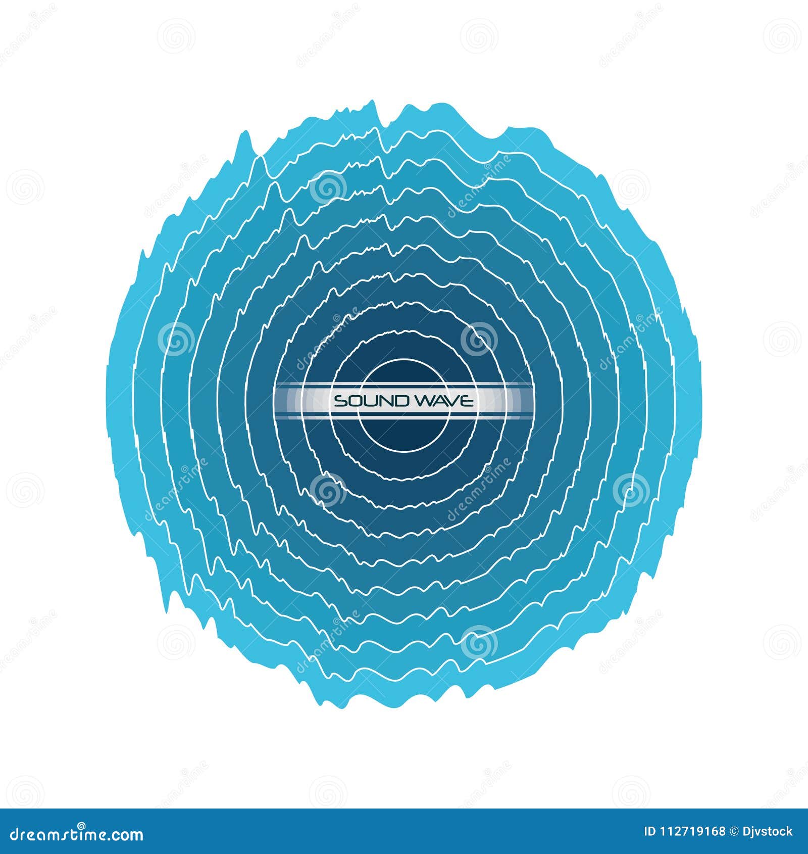 Sound wave design stock vector. Illustration of player - 112719168