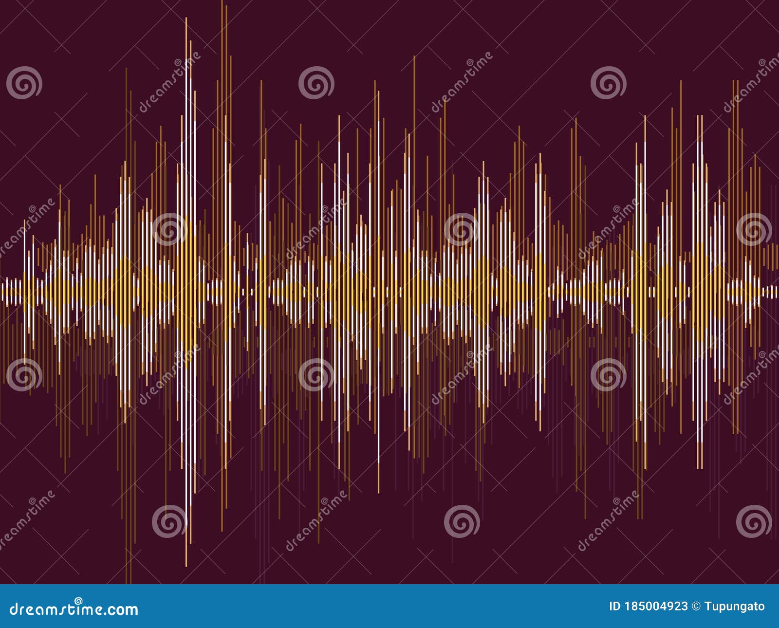 Sound wave graphics stock vector. Illustration of pulse - 185004923