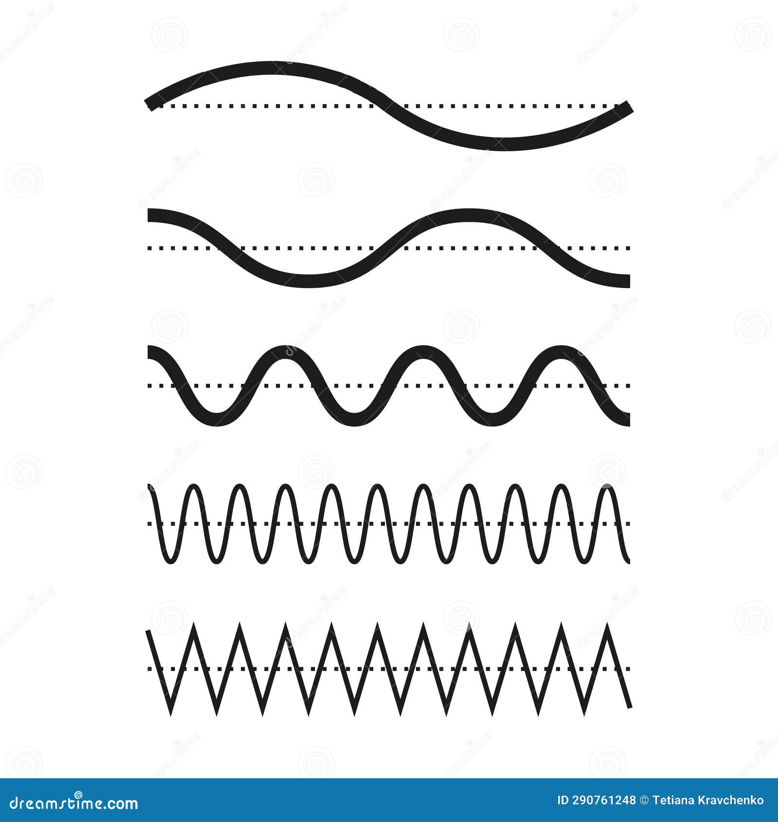 Sound Wave Icon. Audio Wave Symbol. Vector Illustration. EPS 10 Stock ...